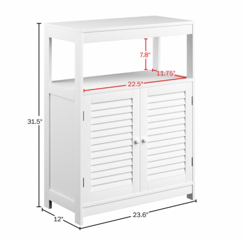 White double door storage cabinet store