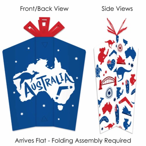 Big Dot Of Happiness Australia Day Table Decor Party Fold And Flare