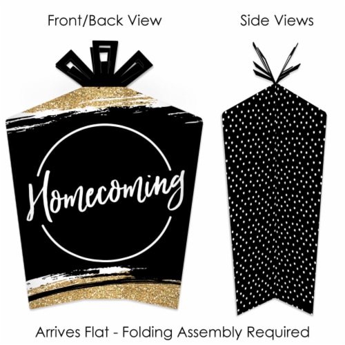 Big Dot Of Happiness Hoco Dance Table Decor Homecoming Fold And Flare