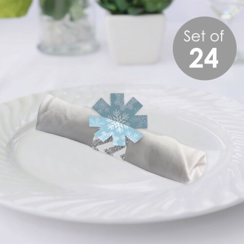 Big Dot of Happiness Winter Wonderland Winter Wedding Paper Napkin ... Big Dot of Happiness Winter Wonderland Winter Wedding Paper Napkin ...