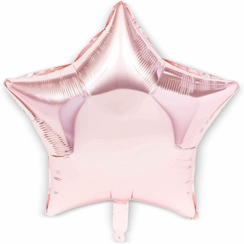 Rose Gold Star Foil Balloons 24 In 24 Pack Pack Kroger