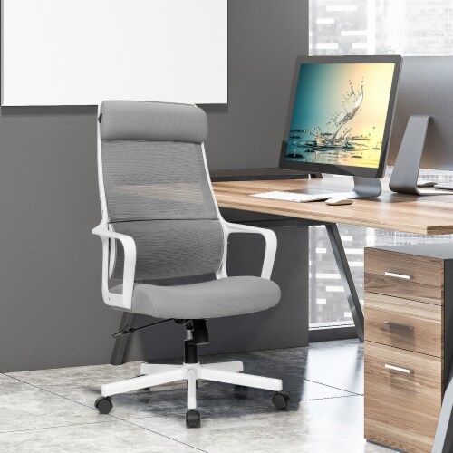 Costway ergonomic mesh high back office chair computer desk task executive with headrest store