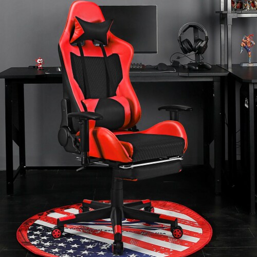 Costway Massage Gaming Chair Reclining Racing Computer Chair Costway Massage Gaming Chair Reclining Racing Computer Chair