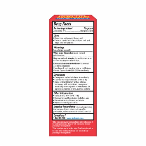 Boudreaux's Butt Paste Max Strength Diaper Rash Cream Ointment, 2 oz ... Boudreaux's Butt Paste Max Strength Diaper Rash Cream Ointment, 2 oz ...