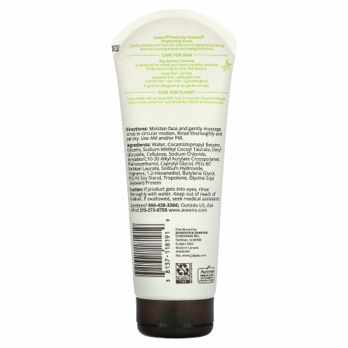 Aveeno Positively Radiant Skin Brightening Daily Scrub 7 Oz Harris
