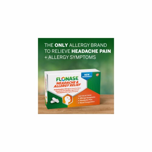 Flonase Acetaminophen Headache And Allergy Relief Caplets Pack Of 12 12 Pack Kroger