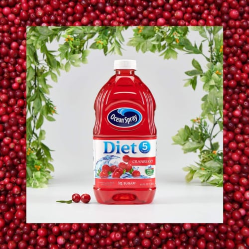 Ocean Spray Diet Cranberry Juice Drink 64 Ounce Bottle Pack of 6 6 pack Foods Co