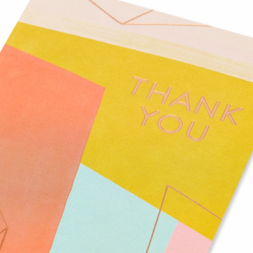 American Greetings Thank You Card - Geometric (#53), 1 ct - Kroger American Greetings Thank You Card - Geometric (#53), 1 ct - Kroger