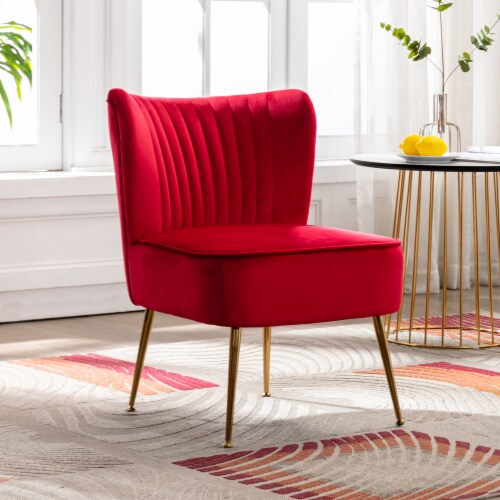 WestinTrends 22 Wide Mid Century Accent Chair Red 1 Unit Gerbes Super Markets