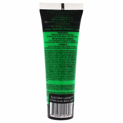 Dye Hard Temporary Hair Color Gel Electric Lizard 17 Oz Kroger