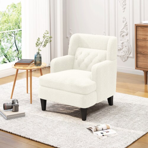 Nabo Modern Fabric Accent Chair with Cushion Back by Christopher Knight Home 1 Fry s Food Stores
