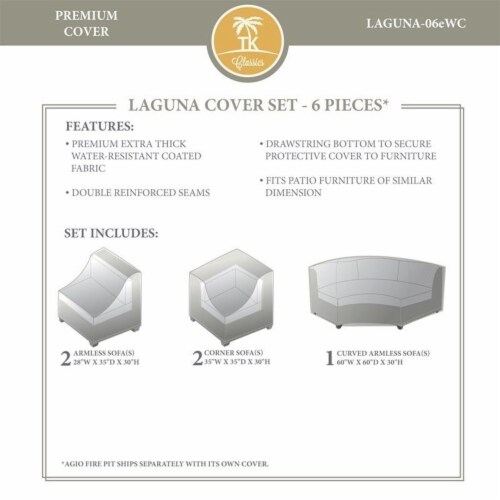 TK Classics Laguna 6 Piece All Weather Cover Set 06e in Beige 1 Ralphs