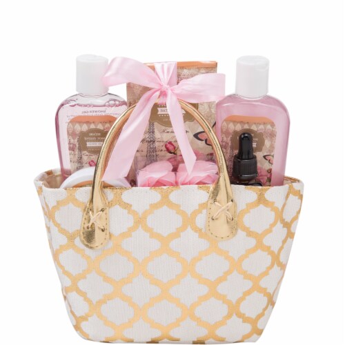 Draizee Spa T Bag For Woman W British Rose Fragrance Luxury Skin