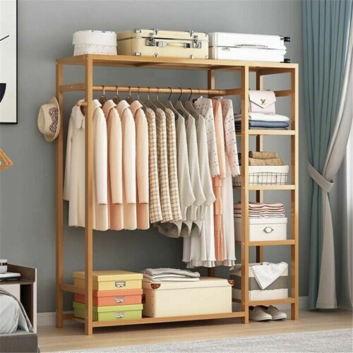 Open wardrobe wood store