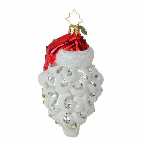 Christopher Radko Christopher Radko Grinning Santa Glass Christmas ... Christopher Radko Christopher Radko Grinning Santa Glass Christmas ...