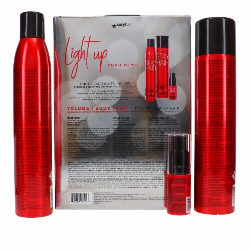 Sexy Hair Big Sexy Hair T Set 3 Piece 2288 Oz Frys Food Stores