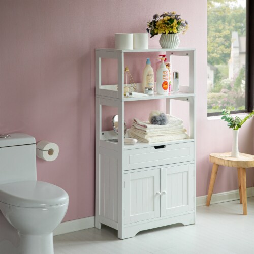 Tall freestanding bathroom storage store