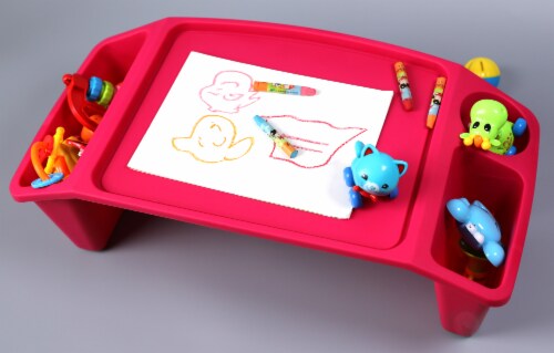 Kids Lap Desk Tray Portable Activity Table Pink Set of 12 Set of 12 Pink Harris Teeter