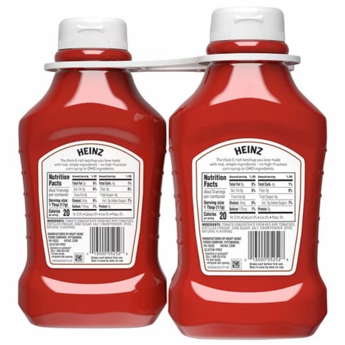 Heinz Simply Tomato Ketchup 44 Oz 3 Count 3 Count Kroger
