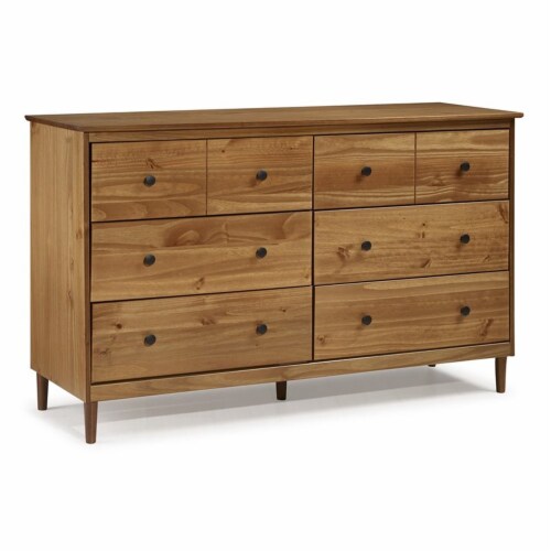 Caramel 6 drawer dresser store