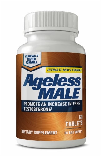 New Vitality Ageless Male Free Testosterone Booster Tablets, 60 ct ... New Vitality Ageless Male Free Testosterone Booster Tablets, 60 ct ...