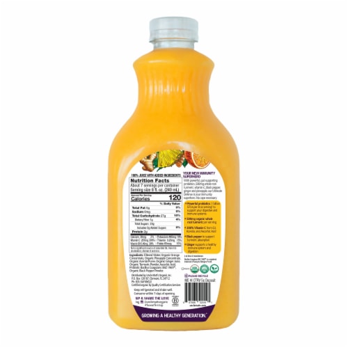 Uncle Matt's™ Organic Ultimate Defense Orange Juice Beverage, 52 fl oz ... Uncle Matt's™ Organic Ultimate Defense Orange Juice Beverage, 52 fl oz ...