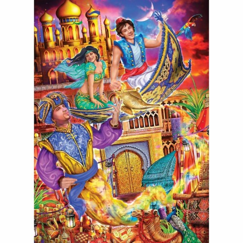Masterpieces Classic Fairy Tales - Aladdin 1000 Piece Jigsaw Puzzle, 1 ... Masterpieces Classic Fairy Tales - Aladdin 1000 Piece Jigsaw Puzzle, 1 ...