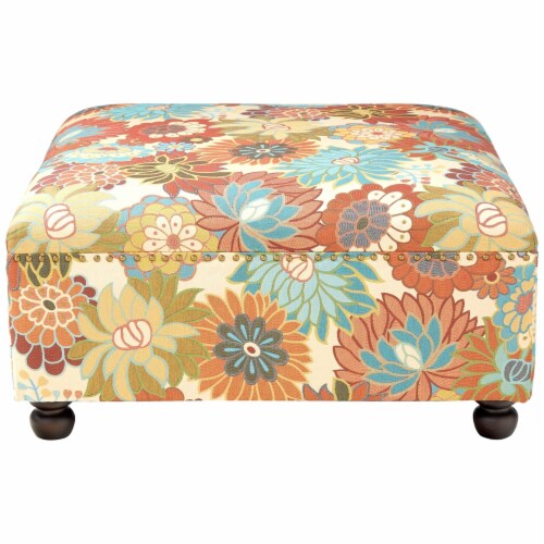 Gracie Mills Cocktail Square Ottoman 1 Unit Kroger