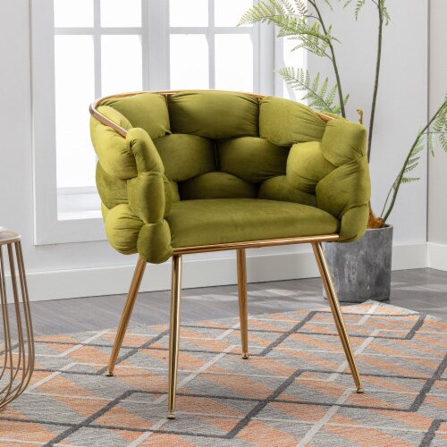 Mondawe Luxury Velvet Single Sofa Chair Household Dresser Stool Accent Chairs 1 Unit Fry s Food Stores