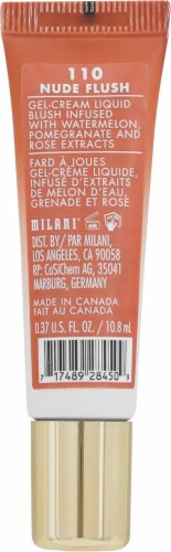 Milani Cheek Kiss Liquid Blush 110 Nude Flush 037 Fl Oz Frys Food Stores
