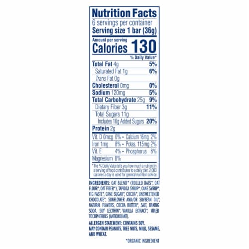 Clif Kid Zbar Chocolate Brownie Organic Snack Bars, 7.62 oz - Fry’s ... Clif Kid Zbar Chocolate Brownie Organic Snack Bars, 7.62 oz - Fry’s ...