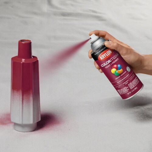 Burgundy spray paint store