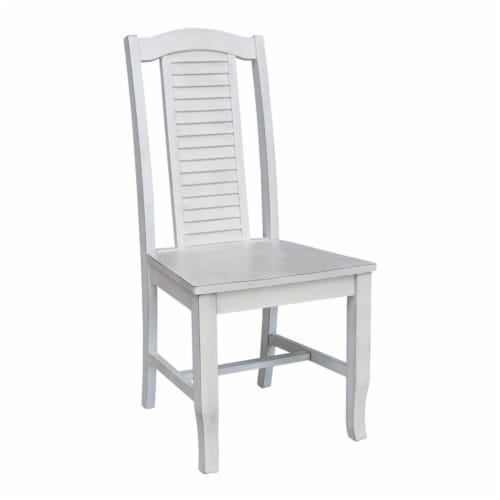 Seaside Solid Wood Chairs In Antique Chalk Set Of 2 1 Smiths Food