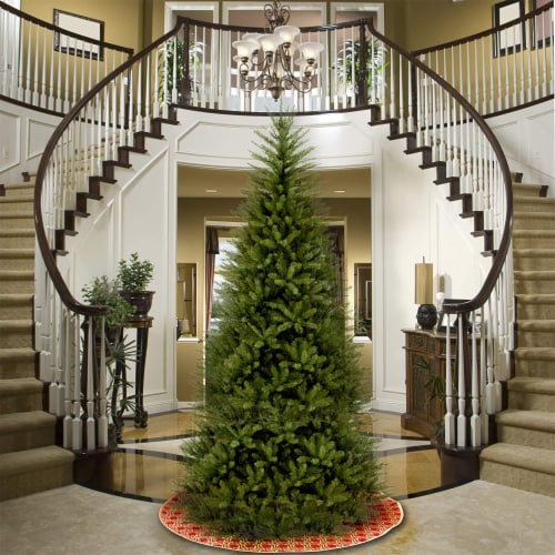National Tree Company Slim Dunhill Fir 9-Foot Unlit Artificial ... National Tree Company Slim Dunhill Fir 9-Foot Unlit Artificial ...