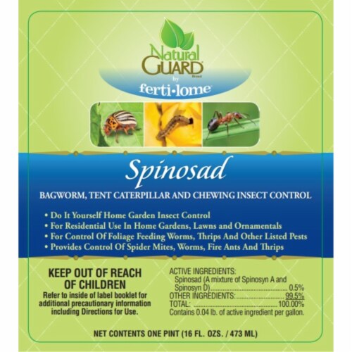 Fertilome Natural Guard Spinosad Insect Control Concentrate Omri
