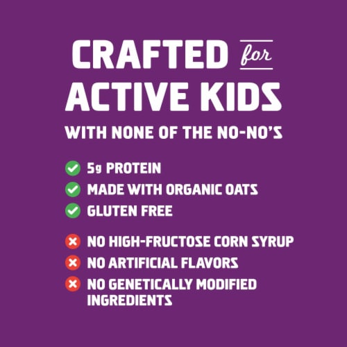 CLIF Kid ZBar Organic Protein Bar Chocolate Chip, 6 pk / 6.35 oz - Fry ... CLIF Kid ZBar Organic Protein Bar Chocolate Chip, 6 pk / 6.35 oz - Fry ...