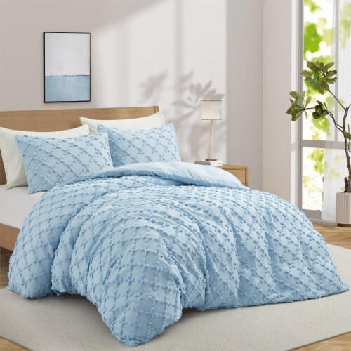 Queen duvet cover blue store