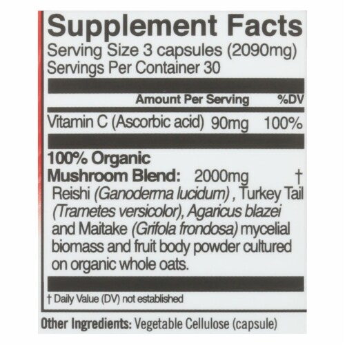 Om Organic Mushroom Nutrition - Immn Dfns Mush Sprfd - 1 Each - 90 Vcap ... Om Organic Mushroom Nutrition - Immn Dfns Mush Sprfd - 1 Each - 90 Vcap ...