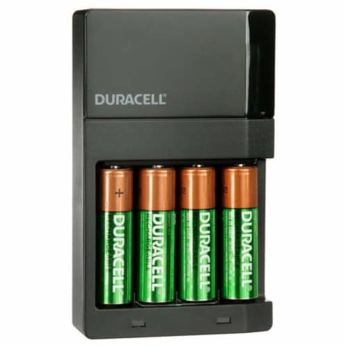 Duracell Ion Speed 1000 Rechargeable Battery Charger Includes 4 AA Nimh ... Duracell Ion Speed 1000 Rechargeable Battery Charger Includes 4 AA Nimh ...