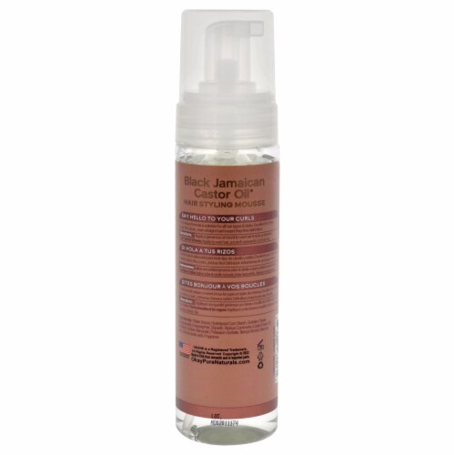 Black Jamaican Castor Oil Hair Styling Mousse - Style Naturally, 1 ct ... Black Jamaican Castor Oil Hair Styling Mousse - Style Naturally, 1 ct ...