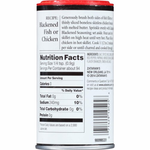 Zatarain's blackened seasoning store