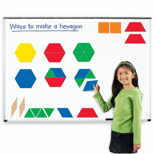 Learning Resources® Giant Magnetic Pattern Blocks, 1 ct - Fry’s Food Stores Learning Resources® Giant Magnetic Pattern Blocks, 1 ct - Fry’s Food Stores