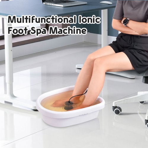 Ionic Detox Foot Bath Basin Machine Kit with Liners Array Bath Spa Health Care 1 Fry s Food Stores