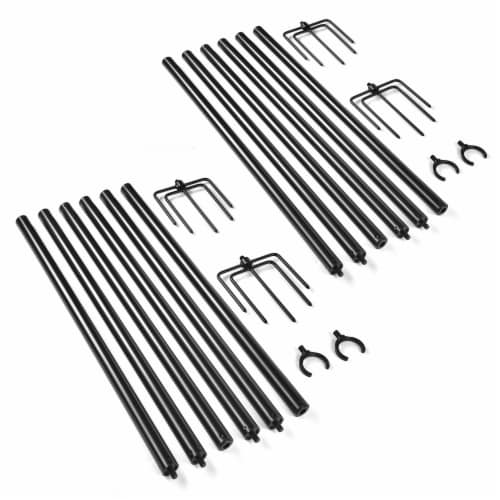 Yeshom 10 Ft String Light Pole Outdoor Metal Pole Aluminum Patio ... Yeshom 10 Ft String Light Pole Outdoor Metal Pole Aluminum Patio ...