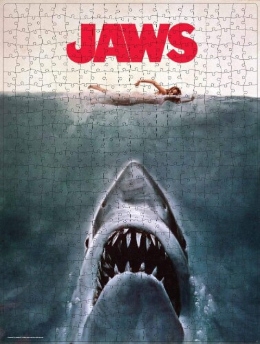Cardinal® Blockbuster VHS Jaws Puzzle, 500 pc - Kroger Cardinal® Blockbuster VHS Jaws Puzzle, 500 pc - Kroger