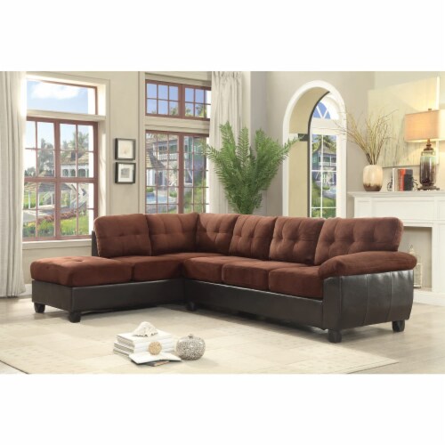 Microsuede sectional store