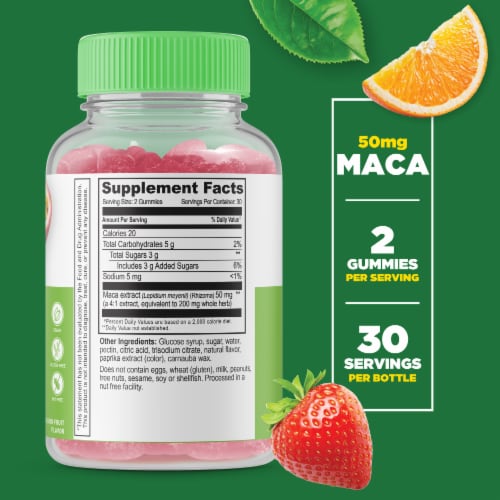 Lifeable® Maca Root Extract 50 Mg Gummies Energy Support 60 Gummies 60 Gummies Kroger