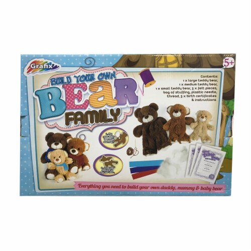 Grafix™ Build Your Own Bear Family, 1 ct - Ralphs Grafix™ Build Your Own Bear Family, 1 ct - Ralphs