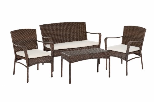Leisure Collection Outdoor Garden Patio Furniture 4PC set w Table 1 Kroger