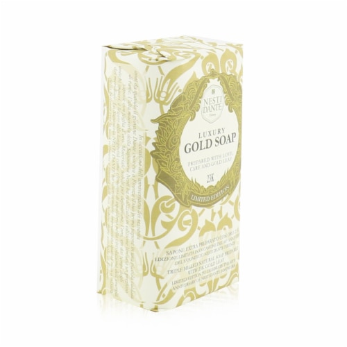 Nesti Dante 60 Anniversary Luxury Gold Soap With Gold Leaf Limited